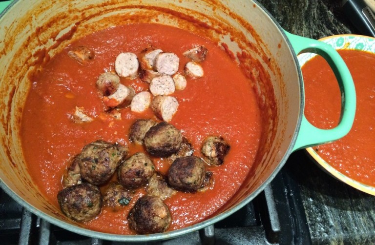Clemenza’s Pasta Recipe – Herbed Meatballs – The Godfather ...